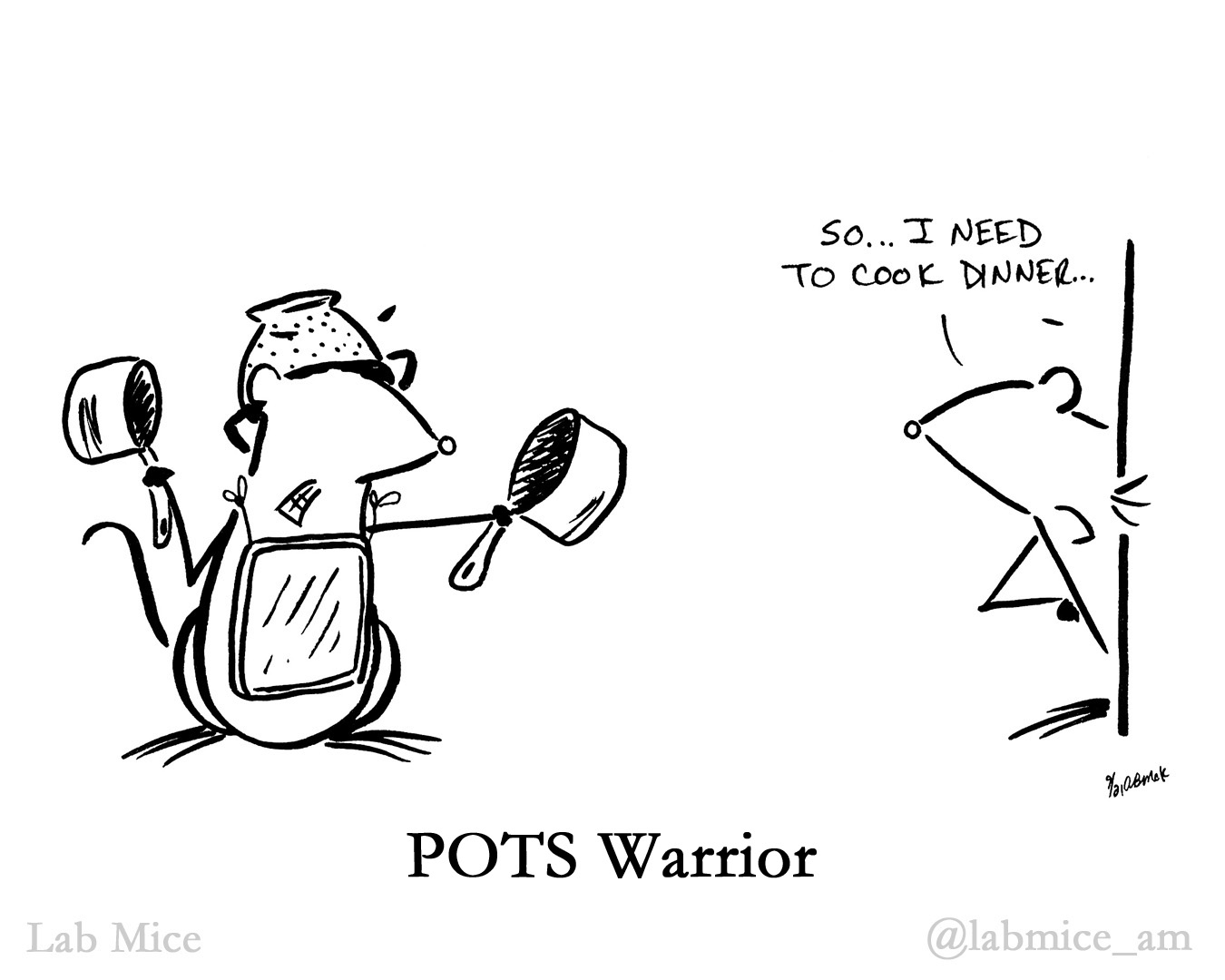 POTS Warrior – Lab Mice