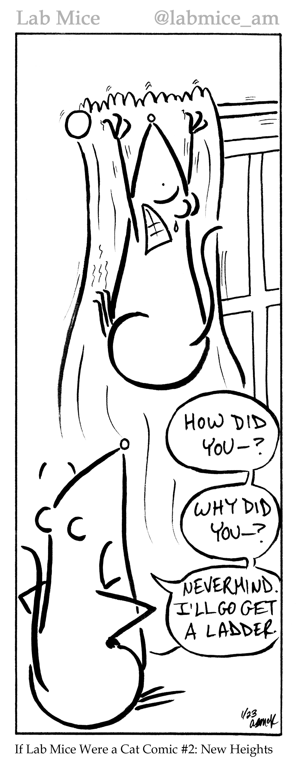 If Lab Mice Were a Cat Comic #2 – Lab Mice