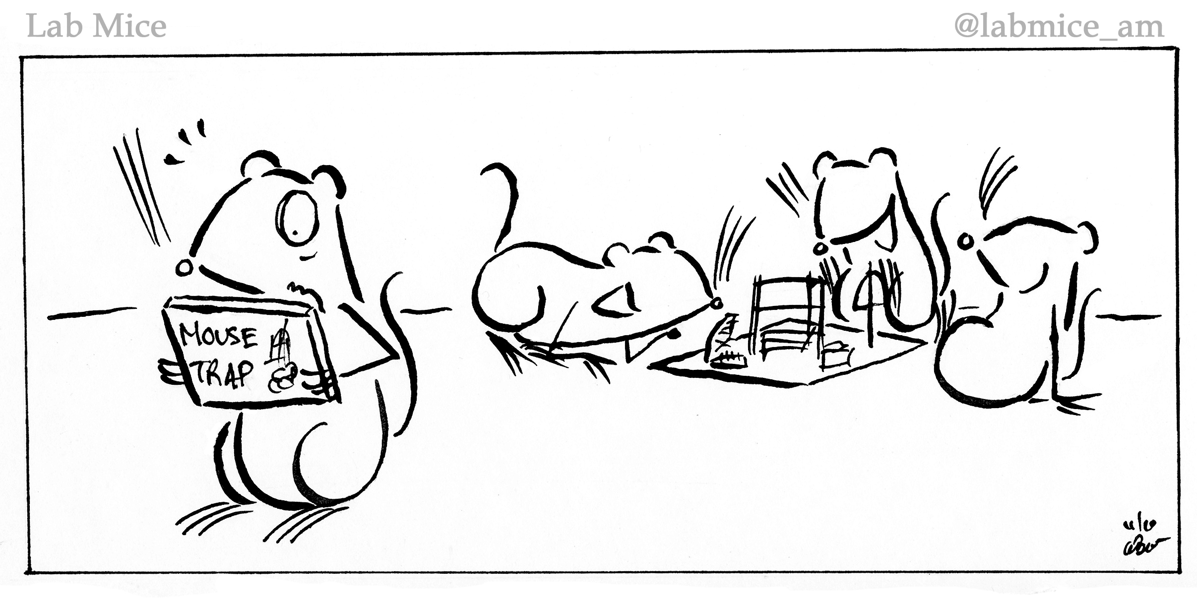Mouse Trap – Lab Mice