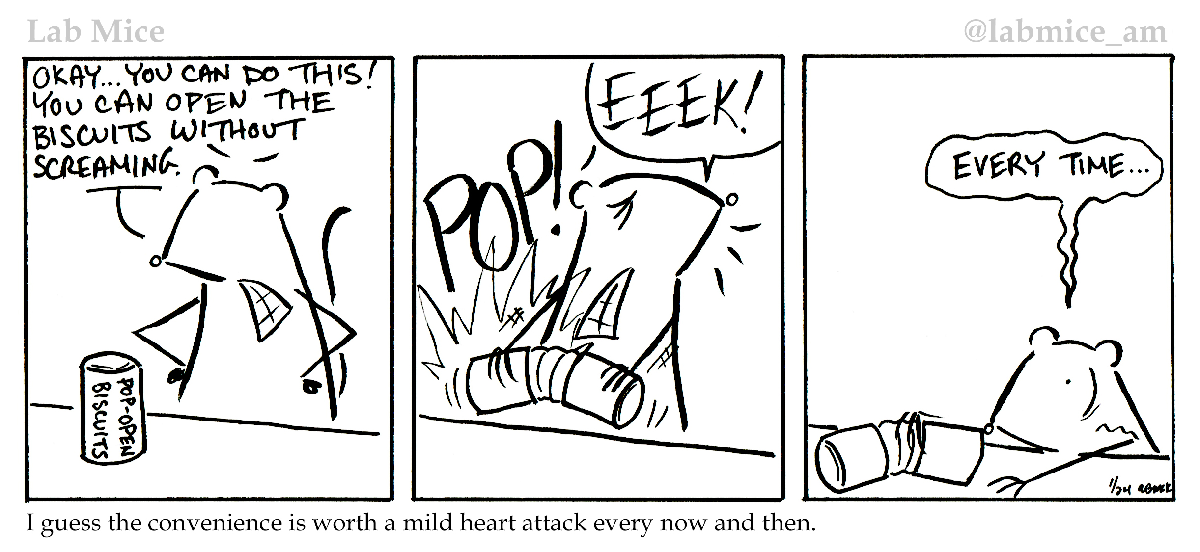 Pop-Open Biscuits – Lab Mice